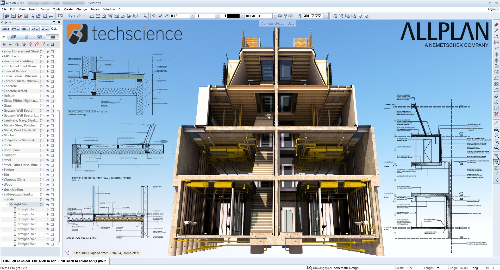 Creating detailed 3D model & construction drawings with Allplan ...